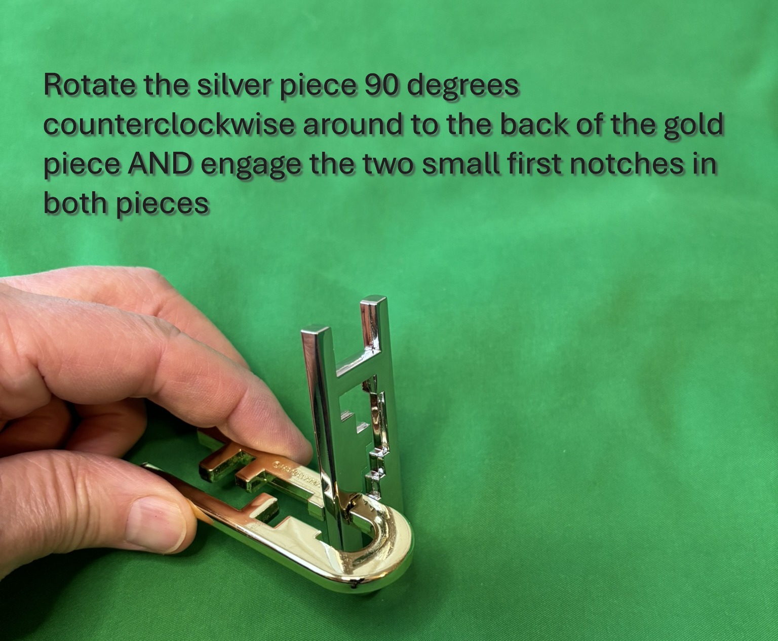 How To Solve The Hanayama Keyhole Puzzle - Puzzle Solver Pro