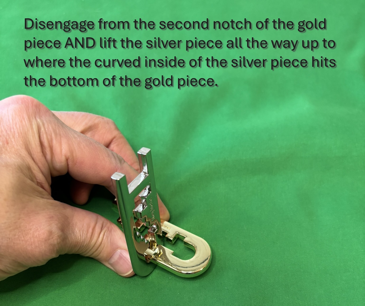 How To Solve The Hanayama Keyhole Puzzle - Puzzle Solver Pro