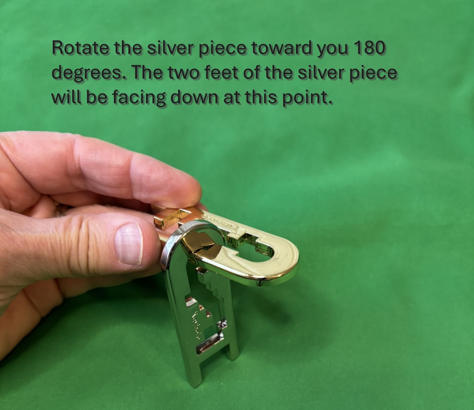 How To Solve The Hanayama Keyhole Puzzle - Puzzle Solver Pro
