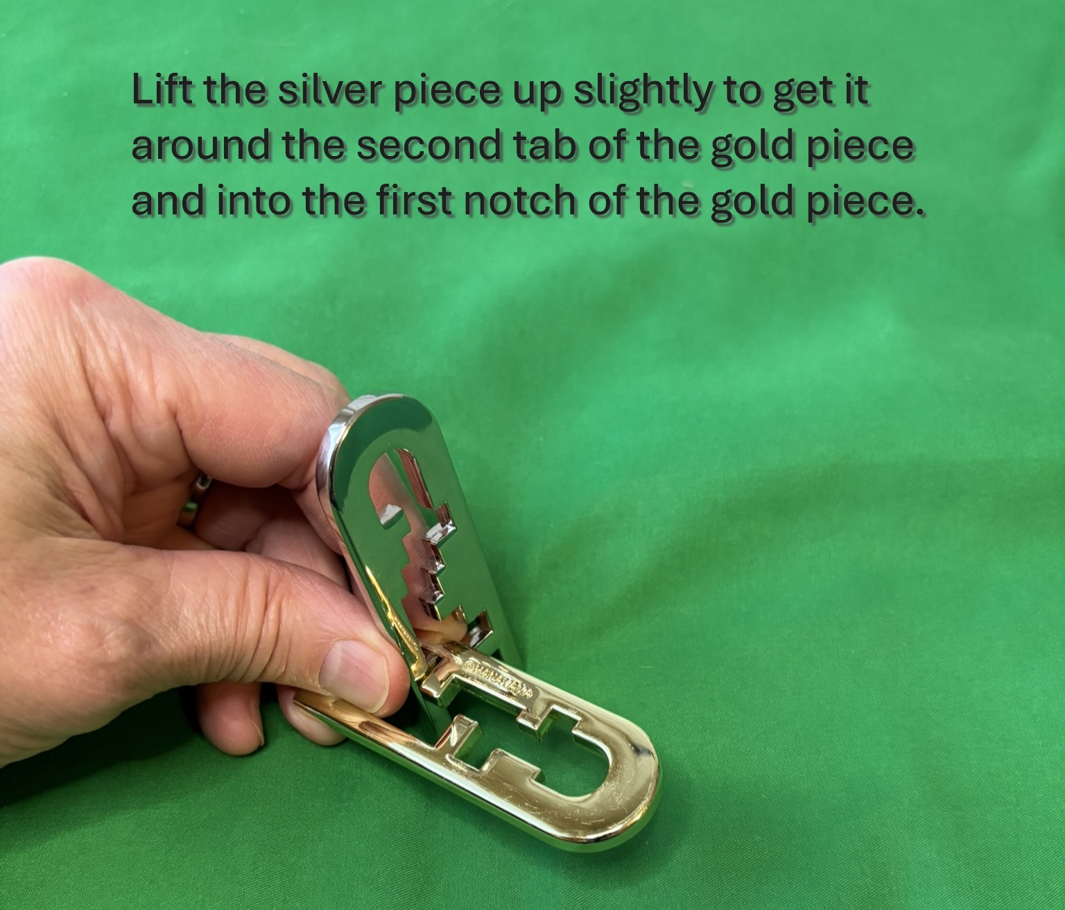 How To Solve The Hanayama Keyhole Puzzle - Puzzle Solver Pro