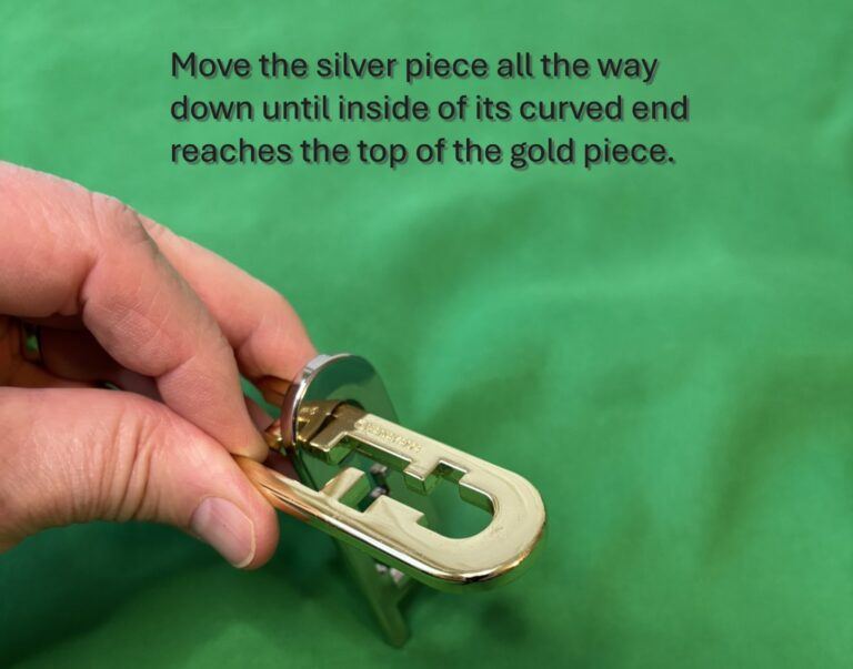 How To Solve The Hanayama Keyhole Puzzle - Puzzle Solver Pro