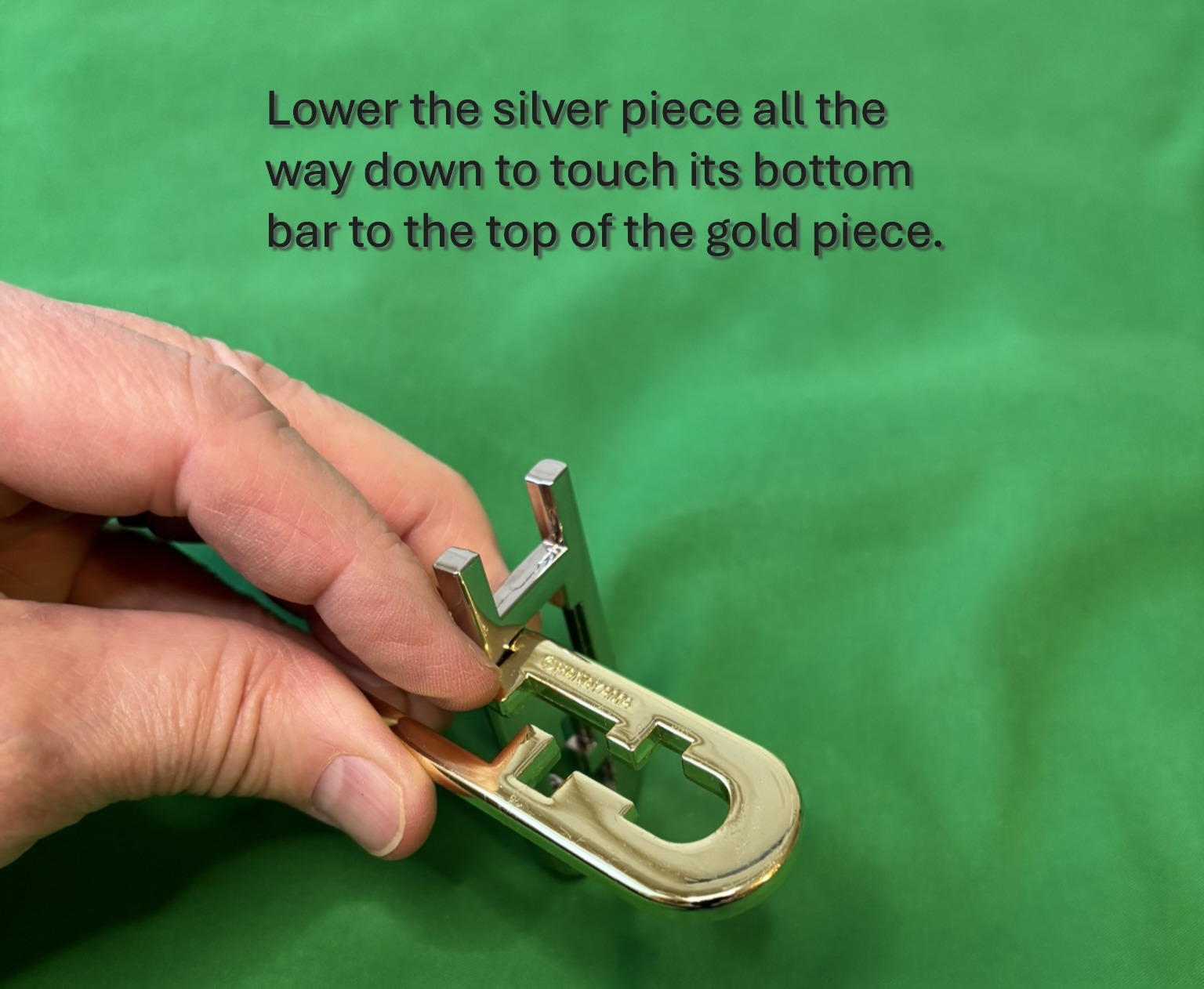 How To Solve The Hanayama Keyhole Puzzle - Puzzle Solver Pro